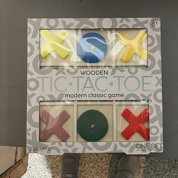 Toys | Wooden Tic Tac Toe Game Brand New | Poshmark